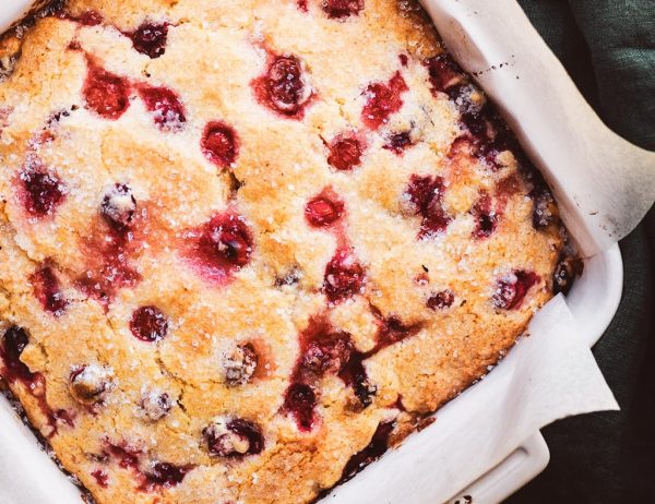 Cranberry Maple Saucy Cake Recipe - Vermont Maple Syrup