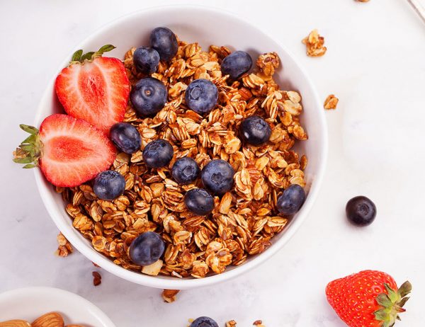 Double Fruit Maple Granola Recipe - Vermont Maple Syrup