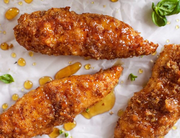 Crusty Chicken Tenders With Maple Sauce Recipe - Vermont Maple Syrup